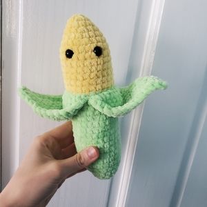 Hand Crafted | Toys | Crochet Corn Plushie Amigurumi | Poshmark